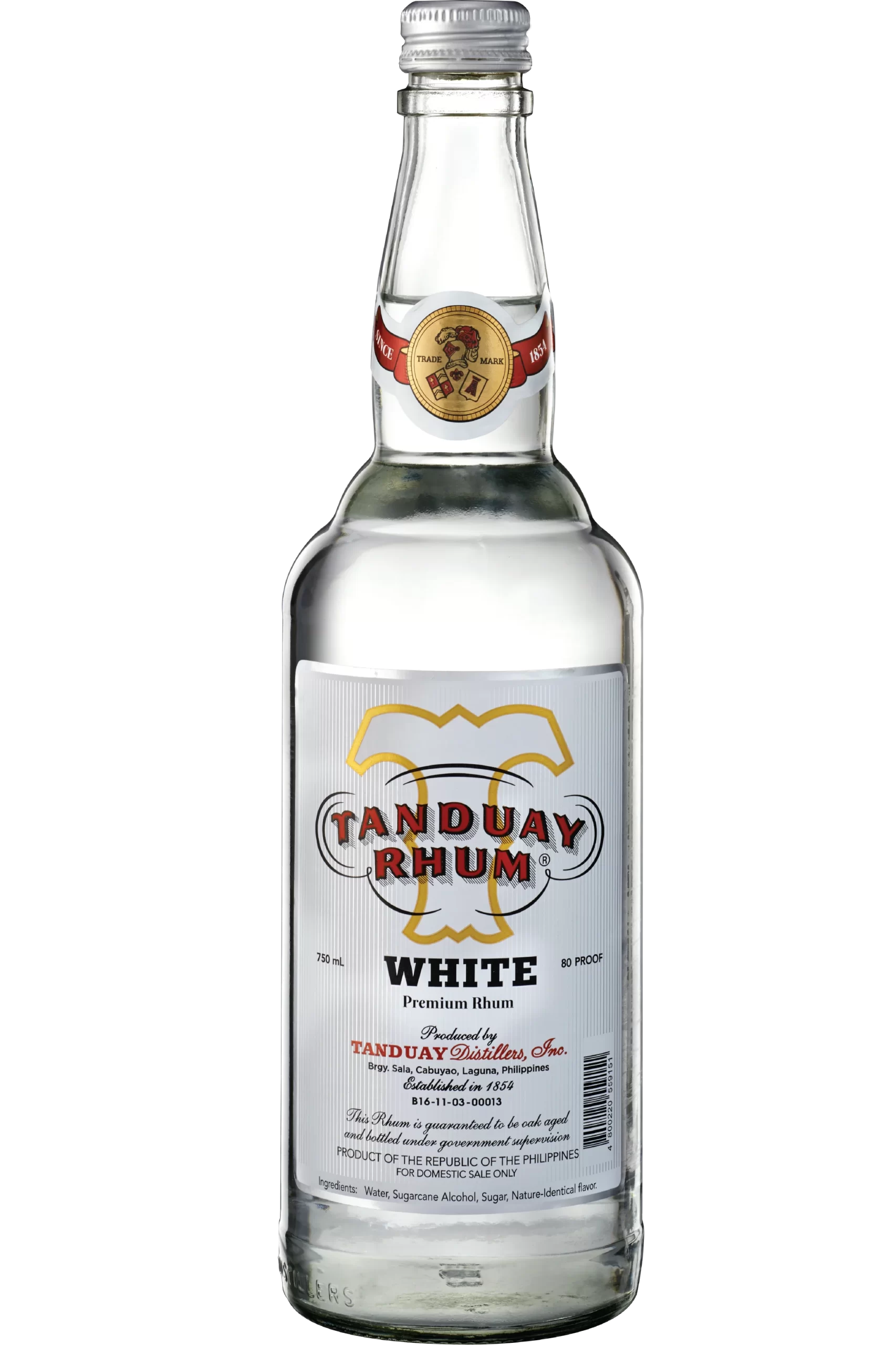 Tanduay Rhum White - Maxkiwi